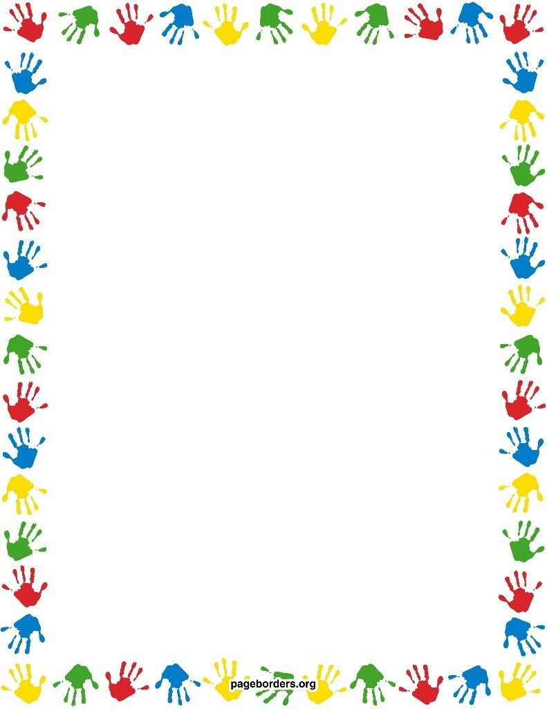 Free Printable 5X7 Preschool Page Borders - Download & Print Free ...