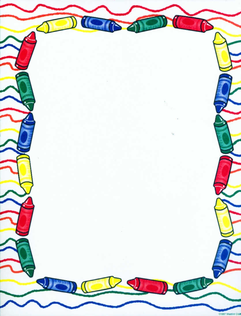 Free Printable 5X7 Preschool Page Borders - Download & Print Free ...
