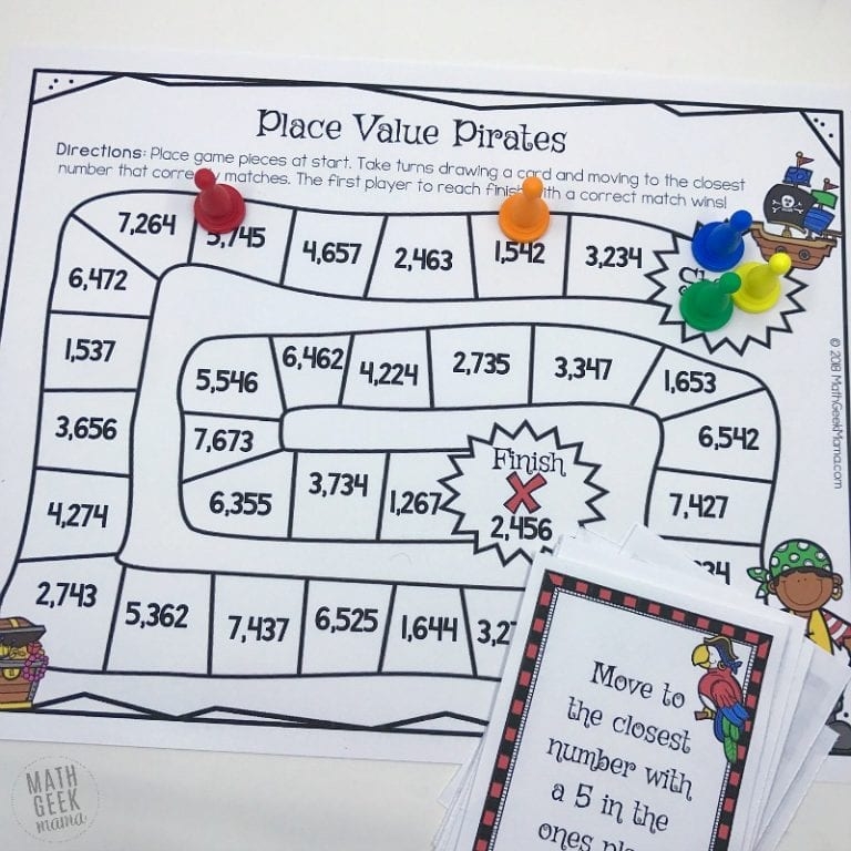 Place Value Games 2Nd Grade Printable - Download & Print Free ...